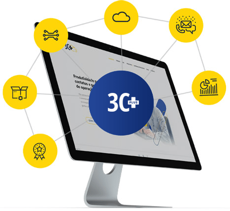 Produtividade e eficiência em call center | 3C Plus